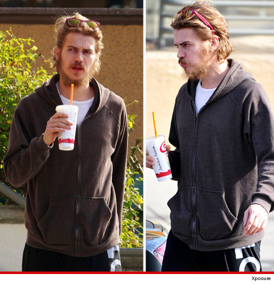 Hayden Christensen's Beard? NOOOOOOOOOOO!!!!!!!!! | TMZ.com