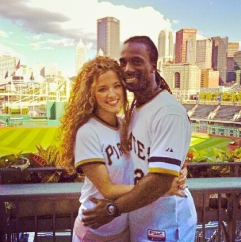 Andrew McCutchen & Maria Hanslovan -- The Happy Couple | Photo 3 | TMZ.com