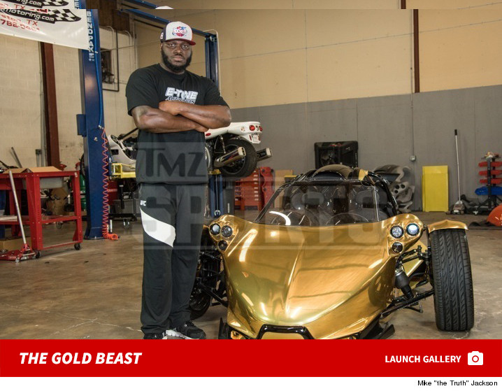 UFC Fighter Derrick Lewis: I Got A Gold Dinosaur ... $125k For Custom T ...