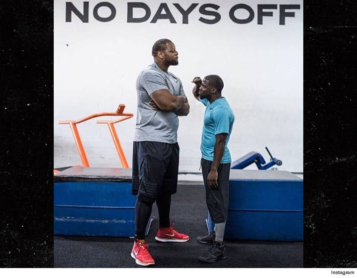 Ndamukong Suh -- DEAD WEIGHT ... For Kevin Hart's Gym Workout (VIDEO ...
