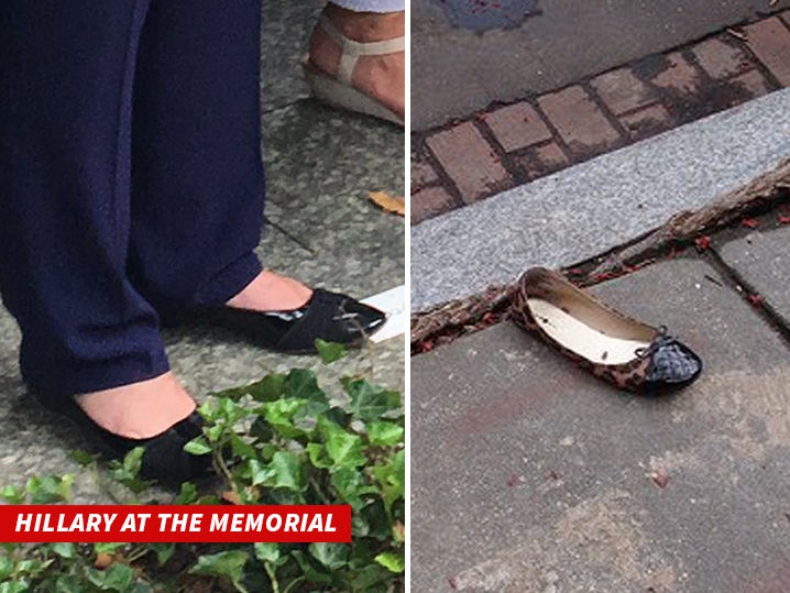 Hillary Clinton's Shoe Doesn't Fit | TMZ.com