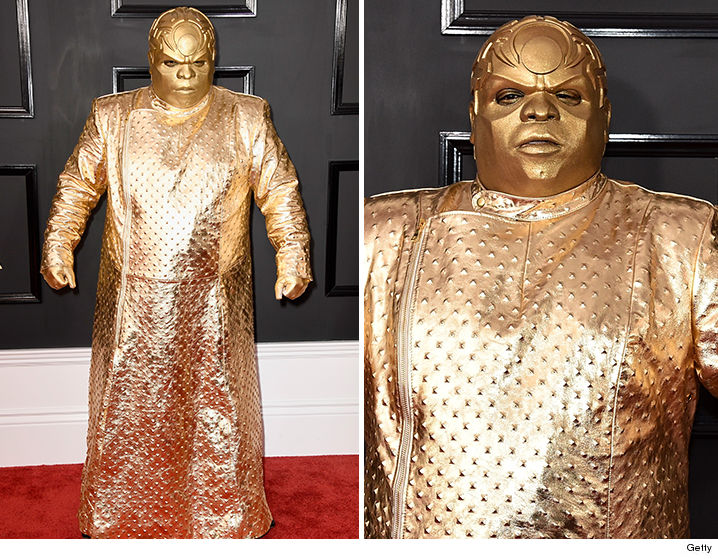 CeeLo Green Denies He Was the Gold Man at the Grammys | TMZ.com