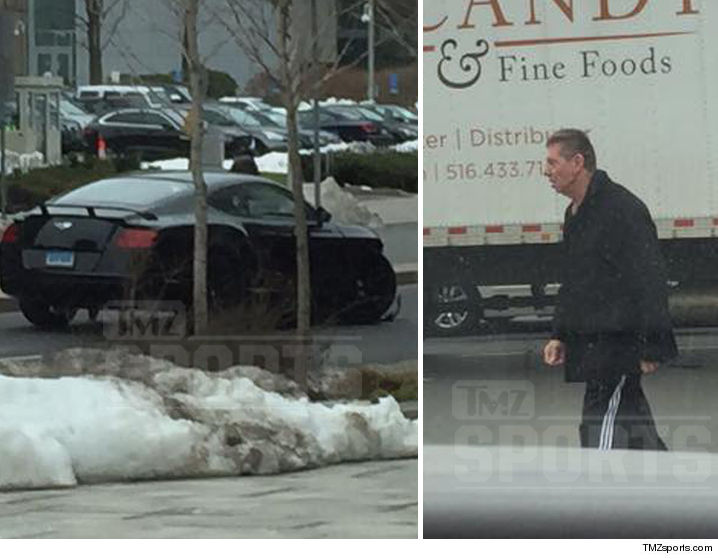 Vince McMahon In Bentley Crash Near WWE Headquarters (UPDATE: PHOTOS + AUDIO) | TMZ.com