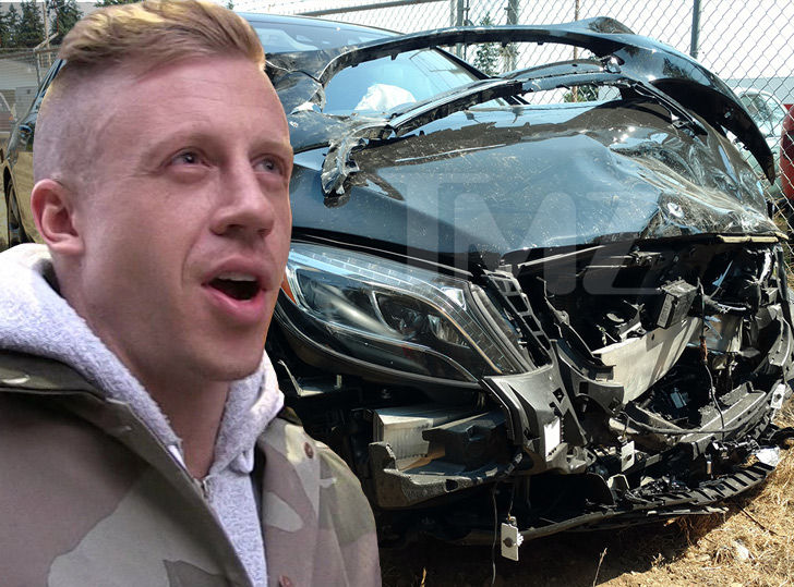 Macklemore's Destroyed Maybach Revealed in First Pics After Collision ...