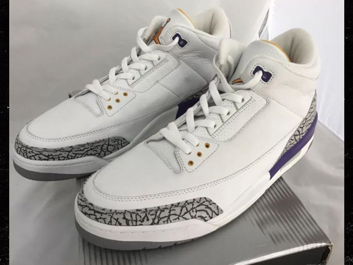 Kobe Bryant's Extremely Rare Air Jordan 3s Sell For $30,000 | TMZ.com
