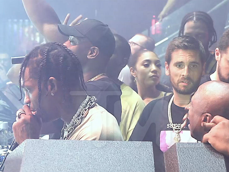 Travis Scott and Scott Disick Turn Up at Concert After News Kylie's ...
