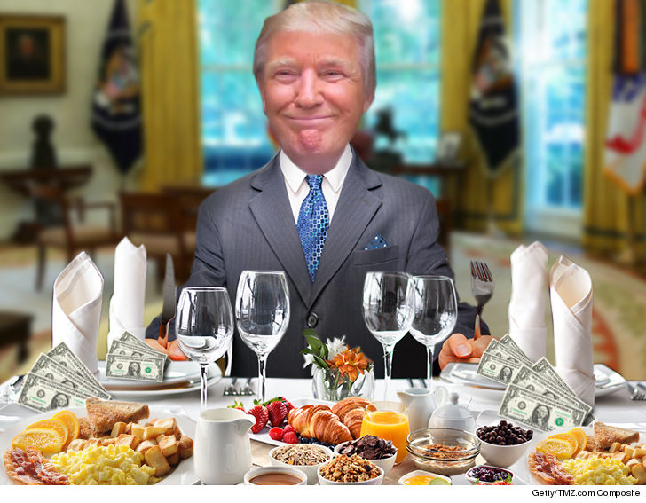 Donald Trump Solicits Re-Election Donations With $3 Breakfast Raffle ...