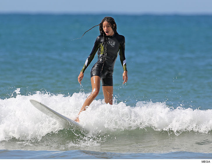 Jaden Smith Tries Mastering Art of Surfing in Hawaii | TMZ.com