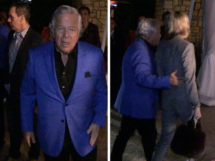 Robert Kraft and Girlfriend: All Smiles 'Thanks For The Baby Wishes ...