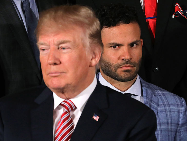 Jose Altuve Wasn't Mean Mugging Trump, 'I Was Just Listening' | TMZ.com