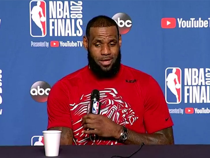 LeBron Says No NBA Finals Team will Visit Trump's White House | TMZ.com