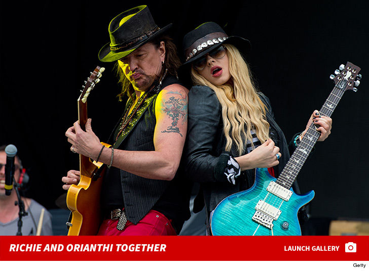 Bon Jovi's Richie Sambora and Girlfriend Orianthi Taking a Break from ...