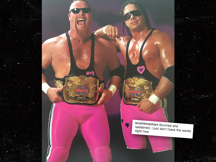 Bret Hart 'Stunned and Saddened' Over Jim Neidhart's Death | TMZ.com