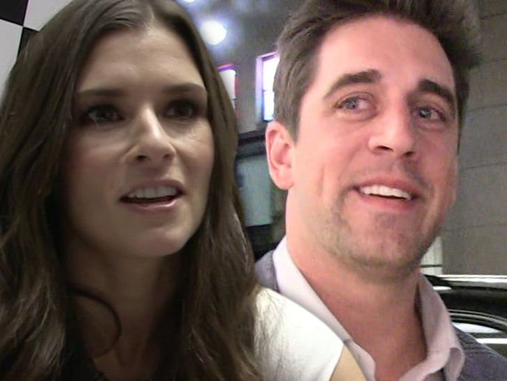 Danica Patrick Says Aaron Rodgers Initially Hit On Her Using 'Dumb and ...