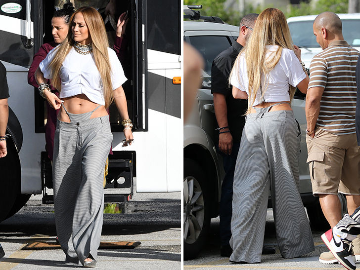 Jennifer Lopez's Flaunts Thong, Nearly Breaks DJ Khaled's Neck | TMZ.com