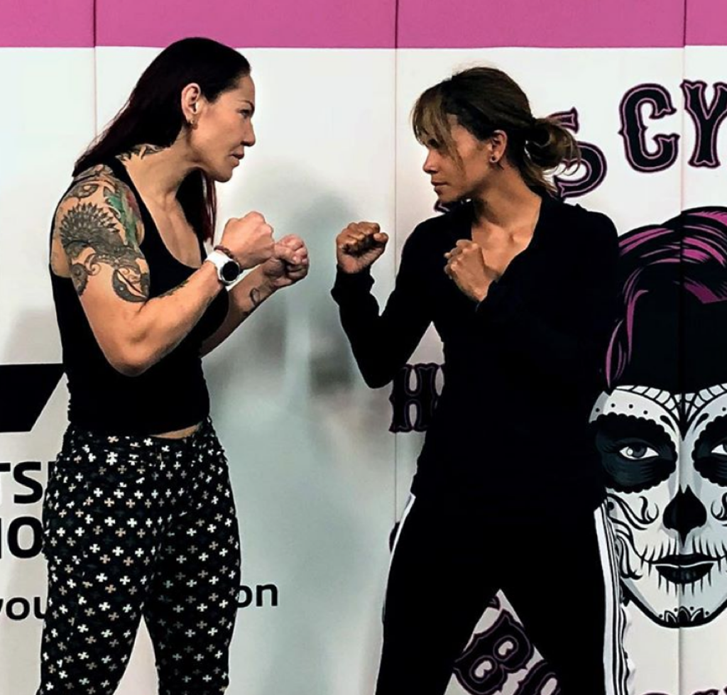 Halle Berry Training with UFC Star Cris Cyborg | Photo 1 | TMZ.com