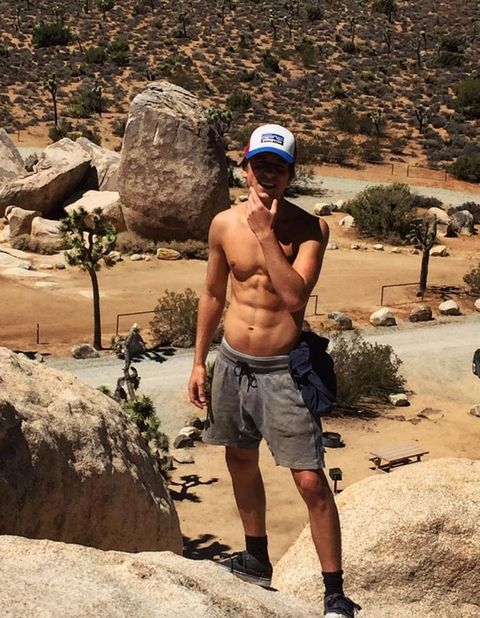 Skyler Gisondos Shirtless Shots Photo 1