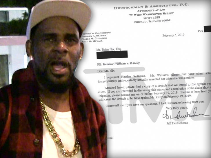 R. Kelly Sued by Alleged Victim for Childhood Sexual Abuse | TMZ.com