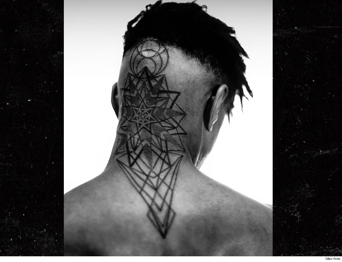 Usher's New Tattoo is Definitely a Head Turner Because It's On His Head ...